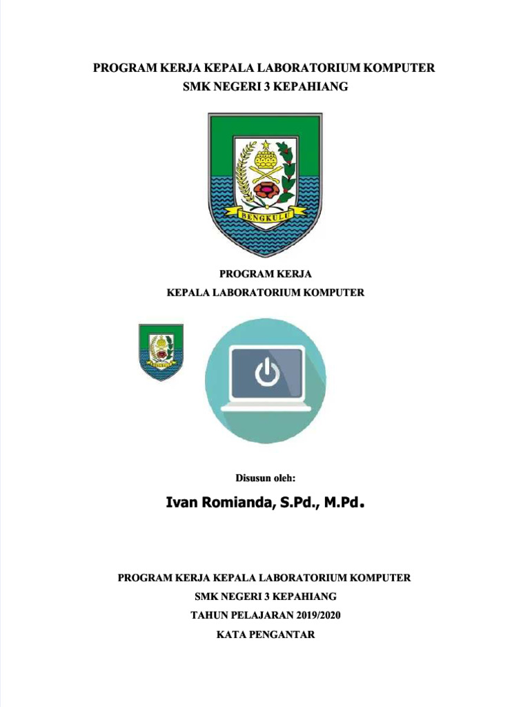 Program Kerja Kepala Laboratorium | PDF