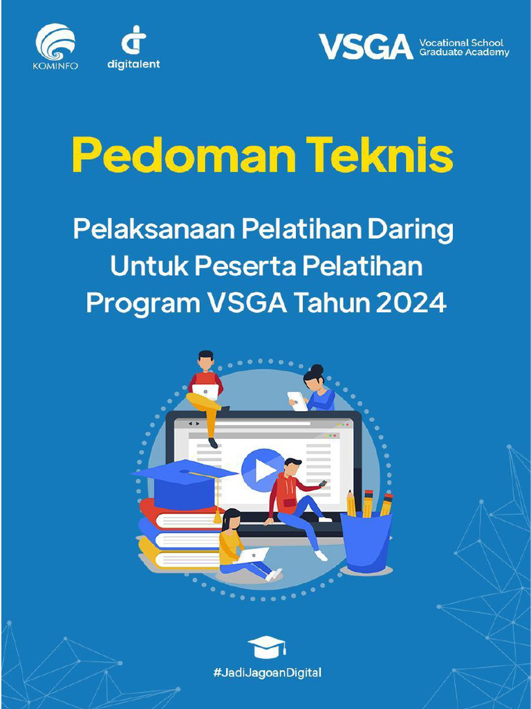 Pedoman Teknis Pelaksanaan Pelatihan Daring Untuk Peserta Pelatihan Program VSGA Tahun 2024 (At ...