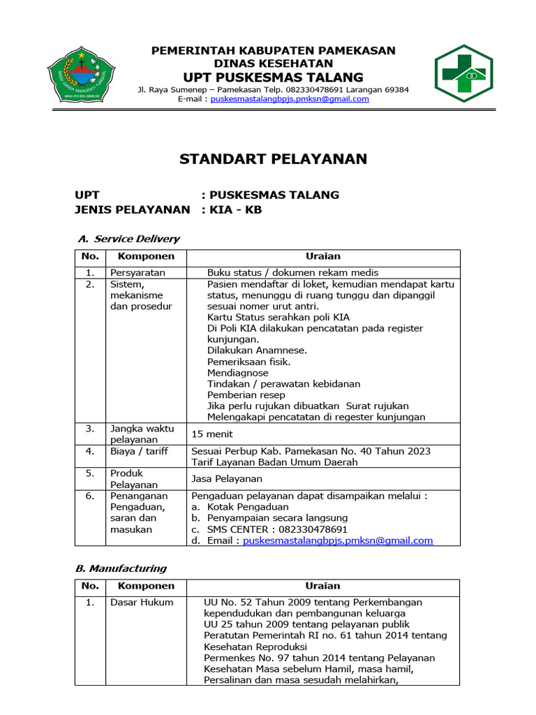SPP Poli Kia Dan KB | PDF