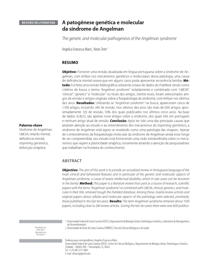 Sd. Angelman - Gene | PDF