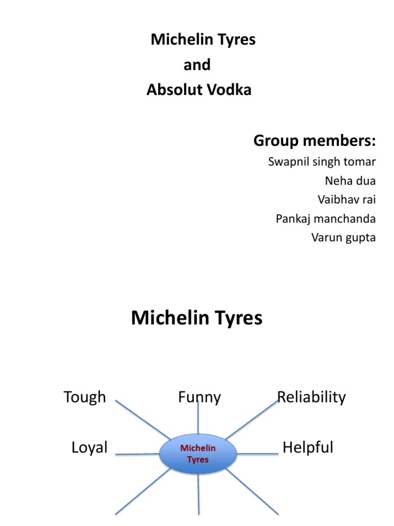 Michelin Tyres & Absolut Vodka Analysis | PDF | Cooking, Food & Wine ...