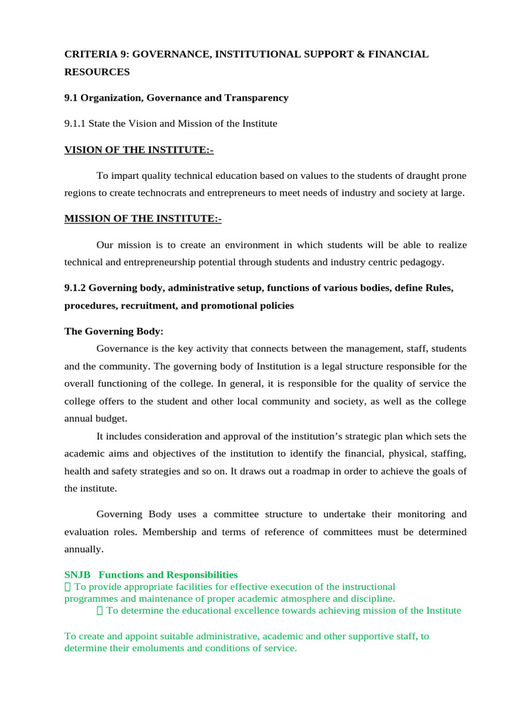 9 No - Criteria | PDF