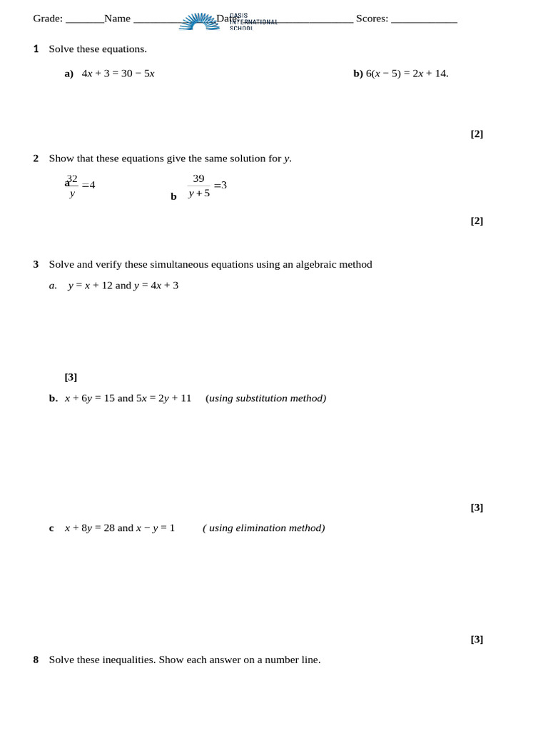 Unit 4 Grade 8 | PDF