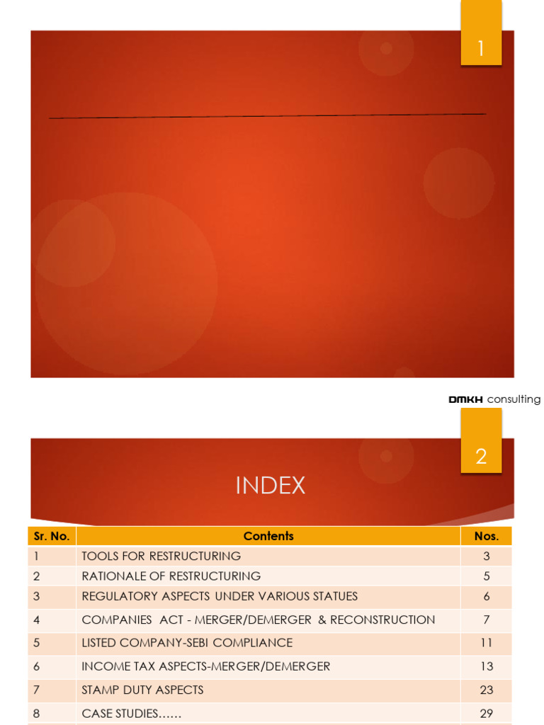 M& A Presentation | PDF