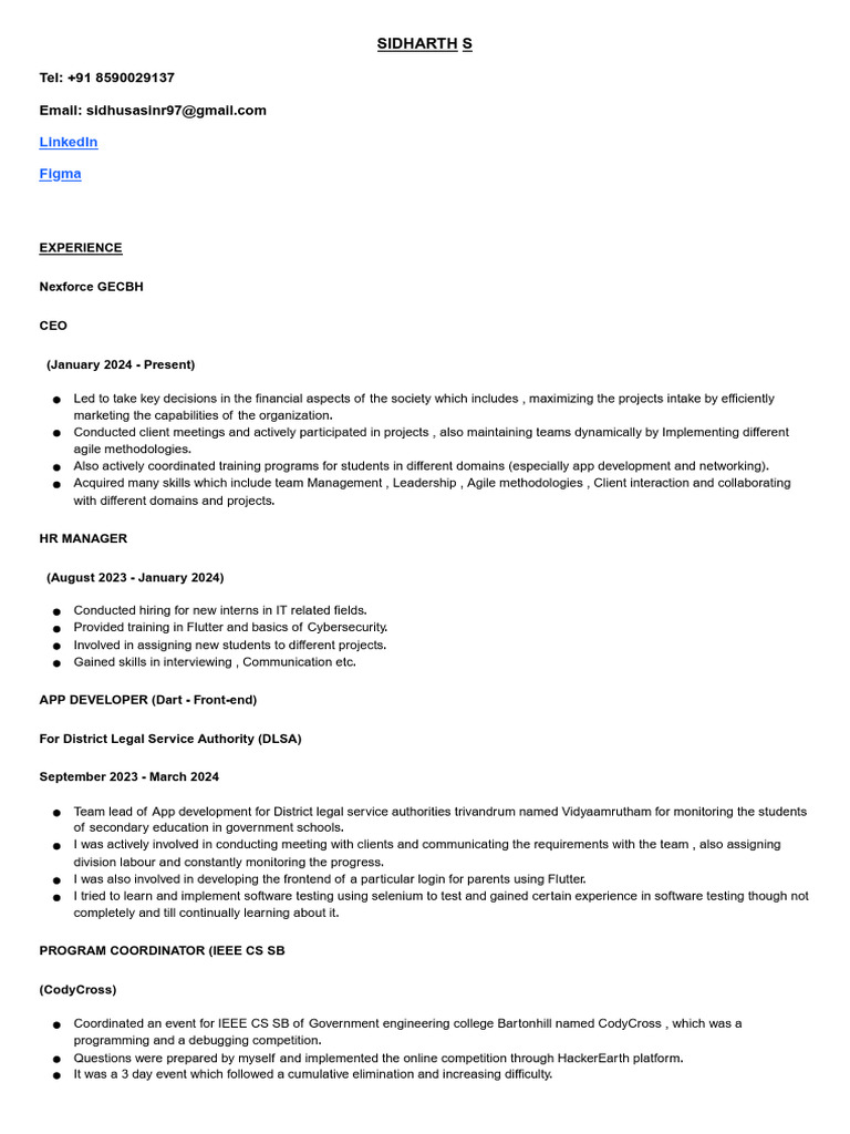 Lore So What - CV Template - Docx - 20240827 - 204834 - 0000 | PDF