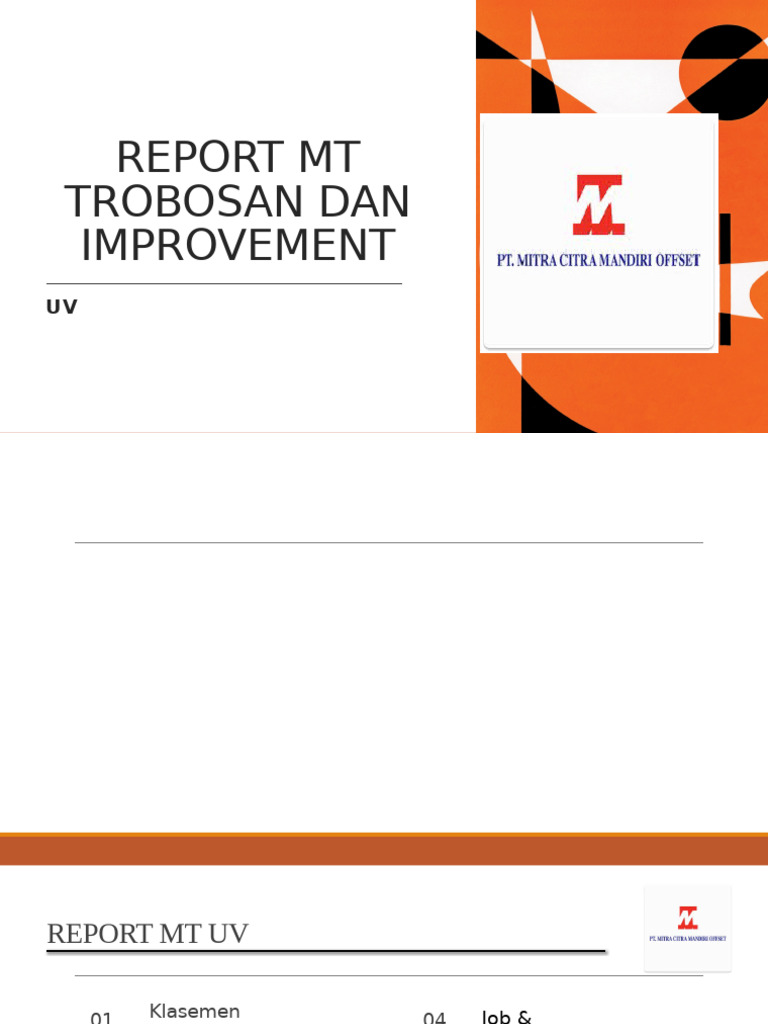 Improv MT UV TERBARU | PDF