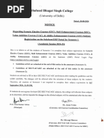 GE Course Guidelines for DU 2025-2026 | PDF | Bachelor's Degree ...