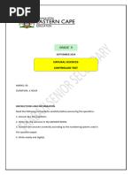 Worksheet 6 Numeric and Geometric Patterns Grade 9 Maths | PDF ...
