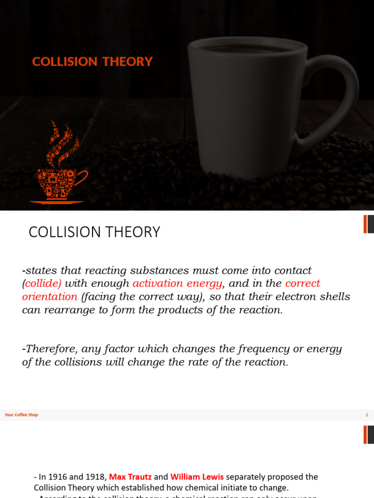 Collision Theory | PDF
