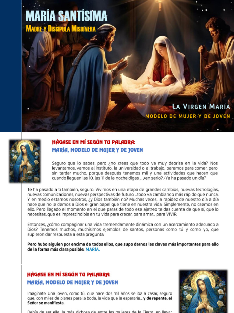 7_María_Modelo de Fe y Servicio | PDF