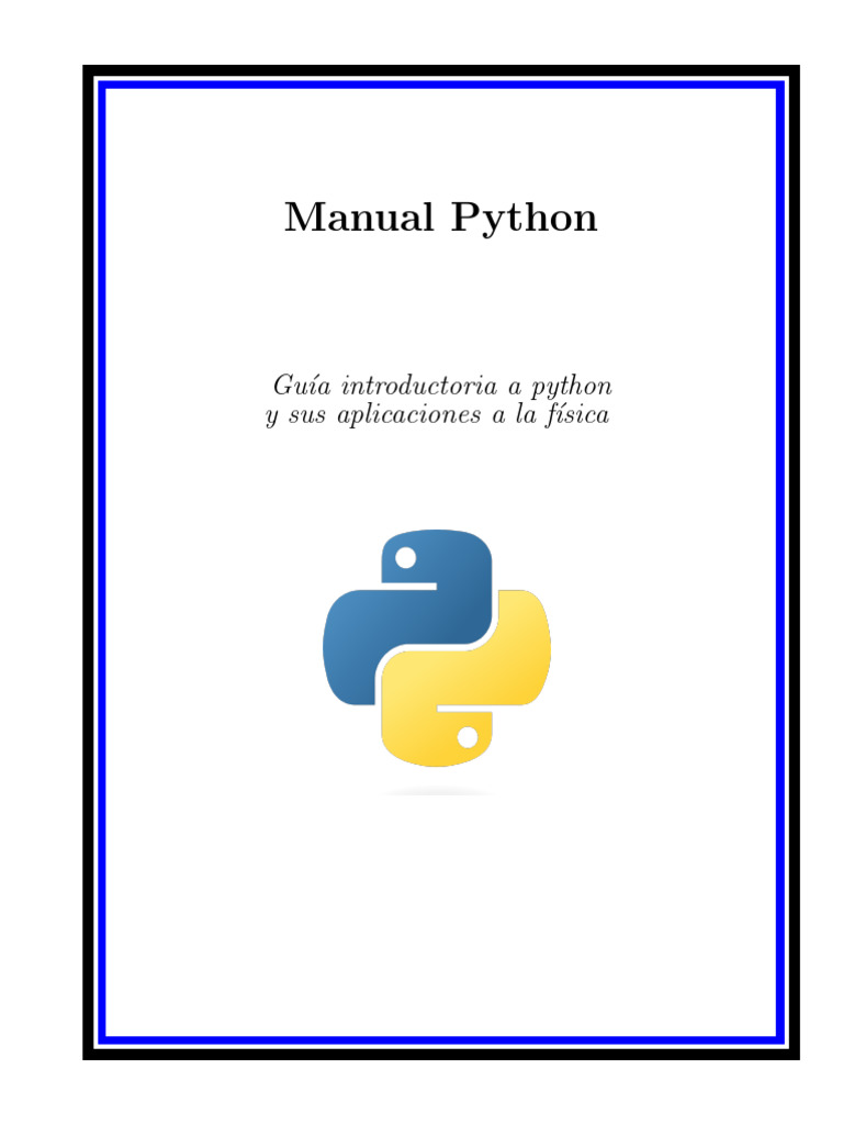 Manual Python | PDF