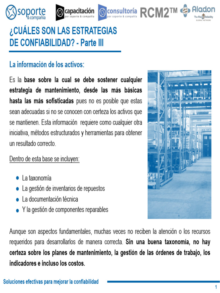 Cu Les Son Las Estrategias de Confiabilidad 1723625785 | PDF