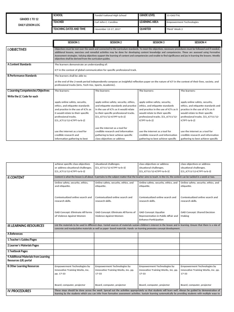 Week 2 Quarter 1 | PDF