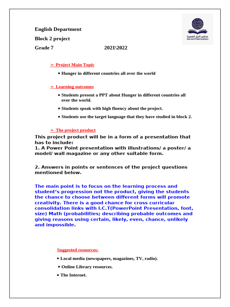 Project Layout | PDF