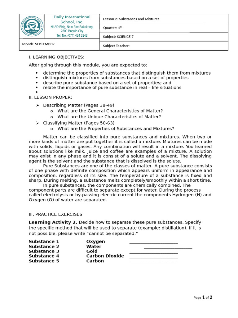 GR 7 - Science Mod 2 | PDF GR 7 - Science Mod 2 | PDF