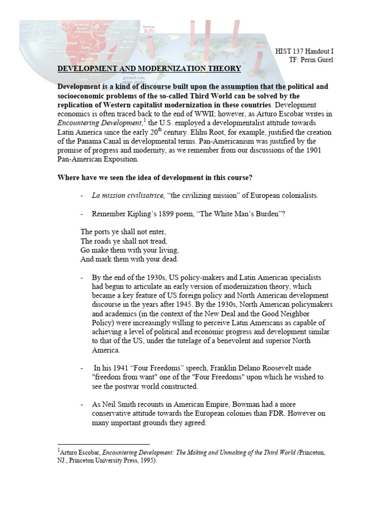 Development and Modernization Theory Han | PDF | Modernization Theory ...