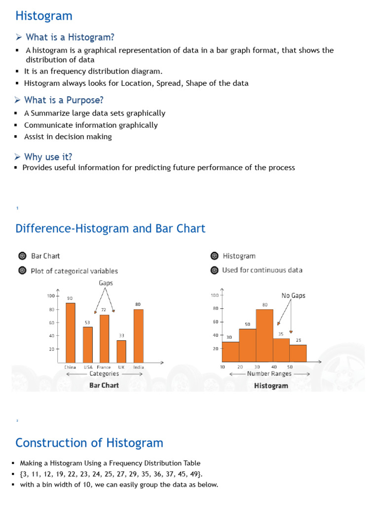 Histogram Step and Calculation | PDF