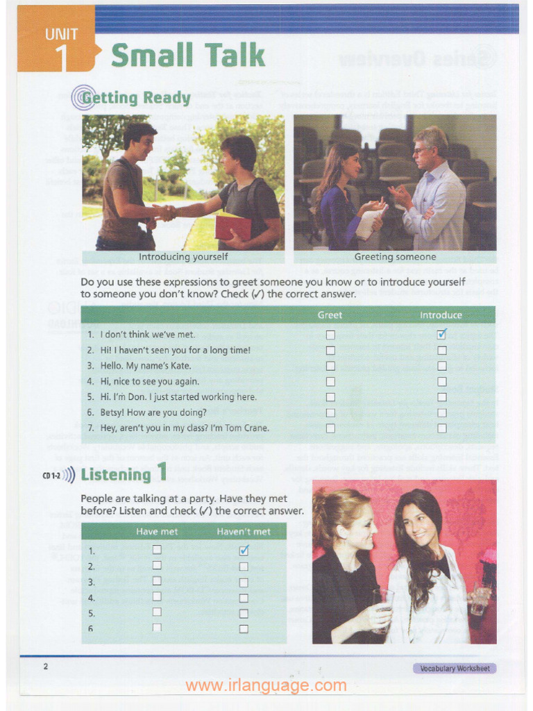 Level Three Listening | PDF