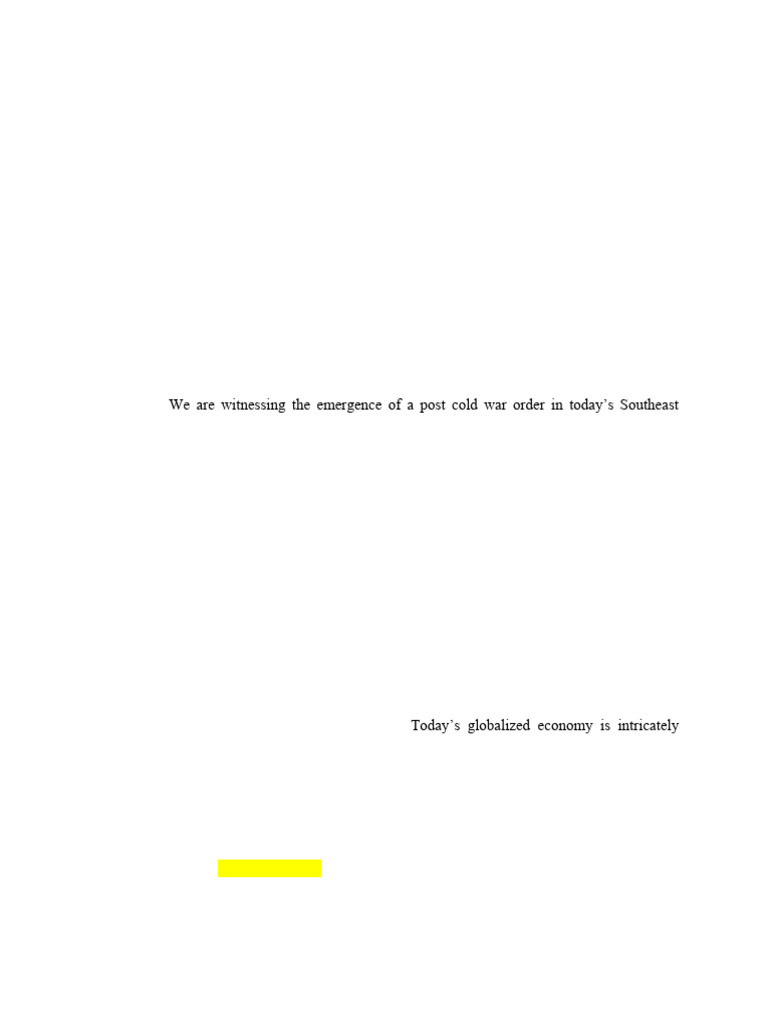 Maritime Security Cooperation in Asean | PDF | South China Sea ...