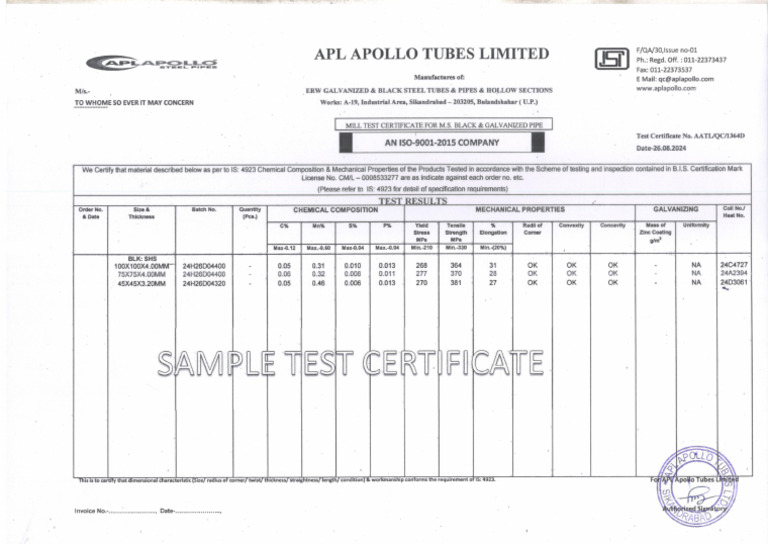Sample MTC 1 | PDF