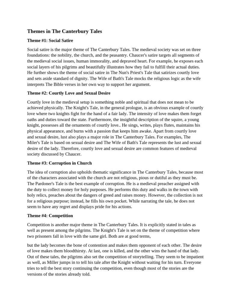Themes and Symbolism | PDF