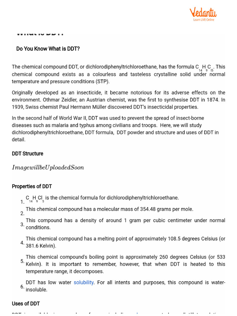 What Is DDT | PDF