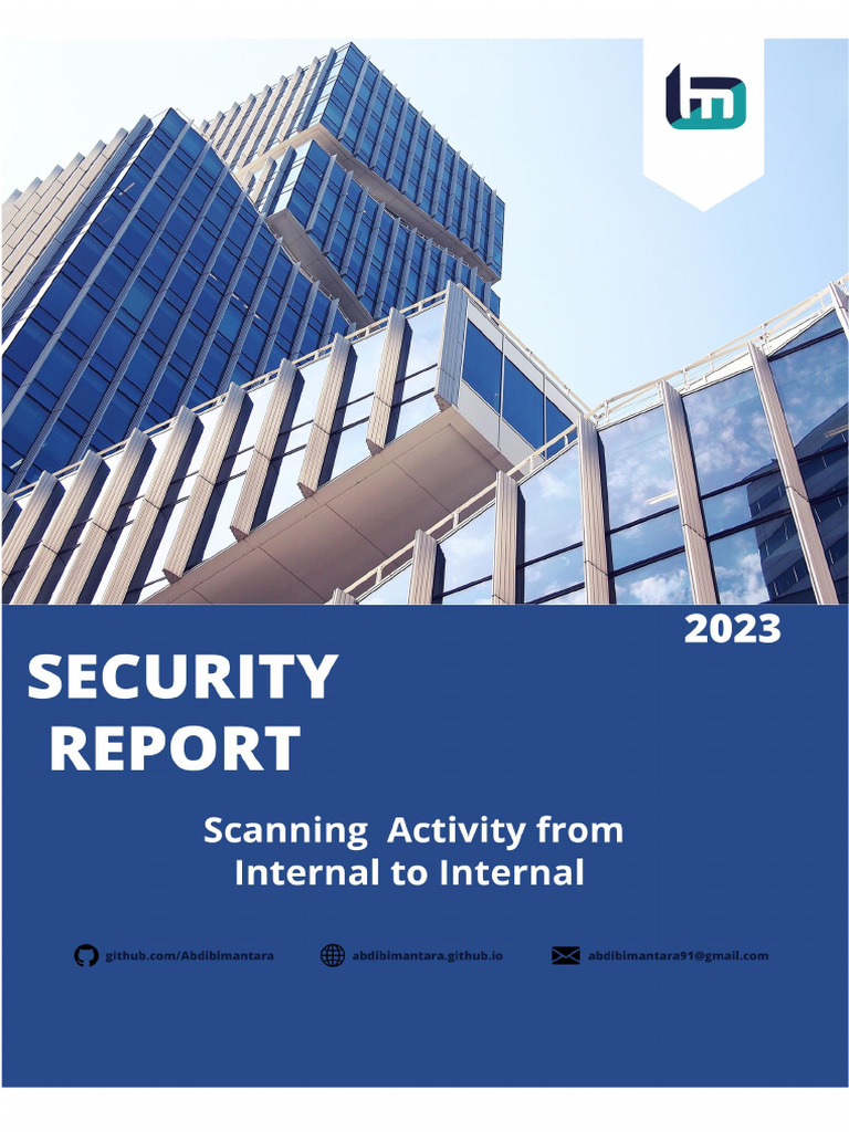 Scanning Activity From Internal Network | PDF