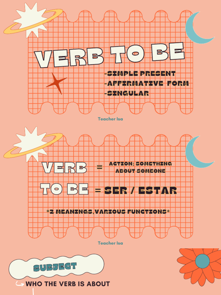 Slides - Verb To Be Class - Isaely Laureano | PDF