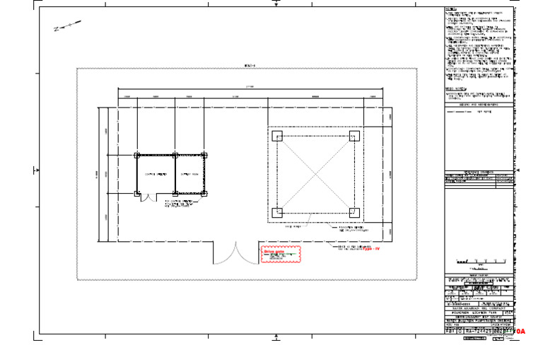 Controll Shelter and Communication Tower Layout | PDF