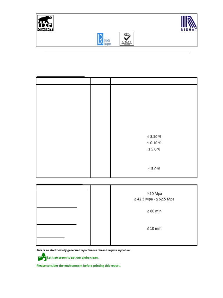 Monthly Test Report of OPC (June 2024) | PDF