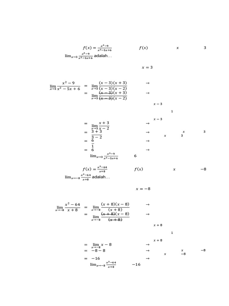 Kisi-Kisi Uas Matematika Kelas Xii | PDF