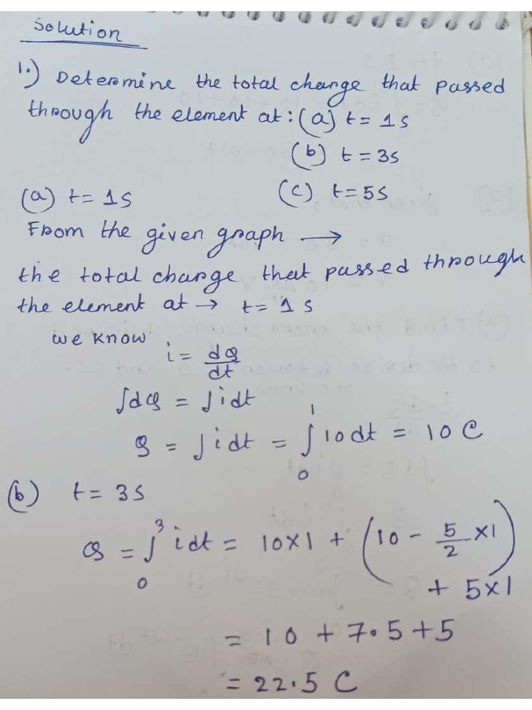 Tutorial - 1 Solutions | PDF