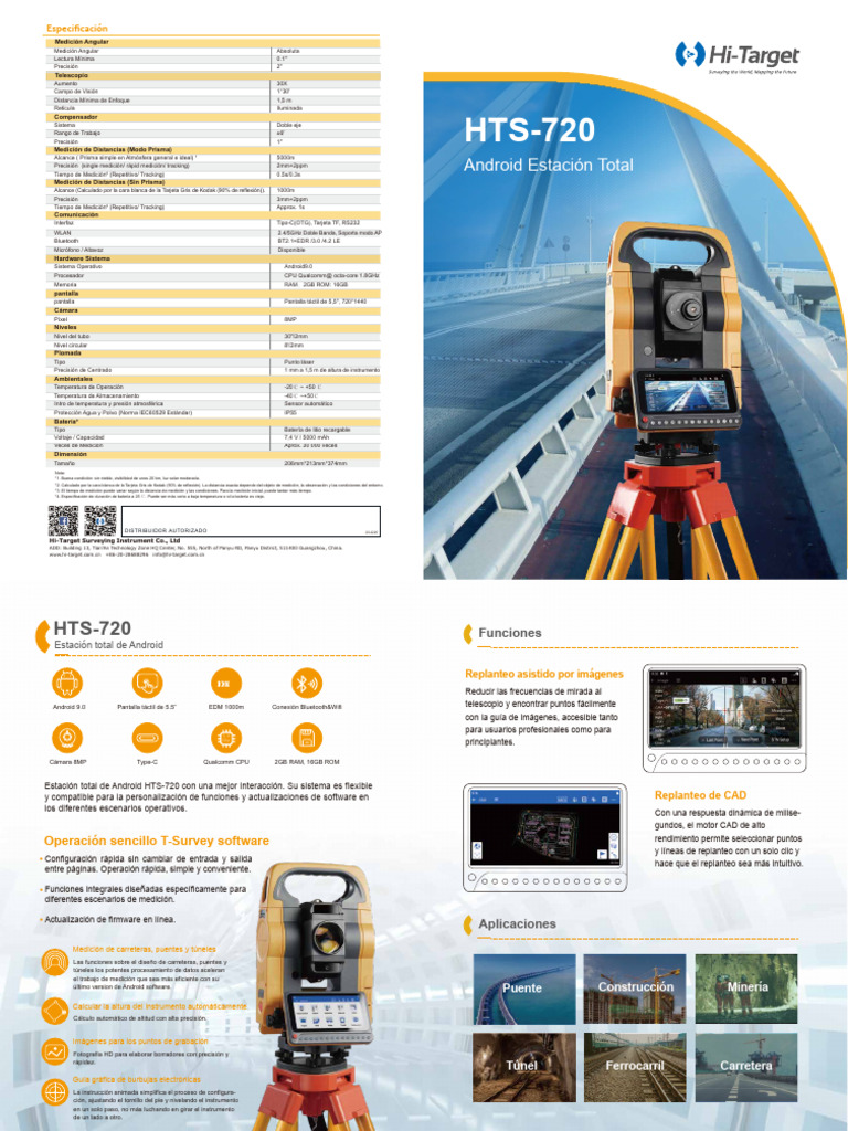 HTS 720 Brochure ES 20231101s | PDF