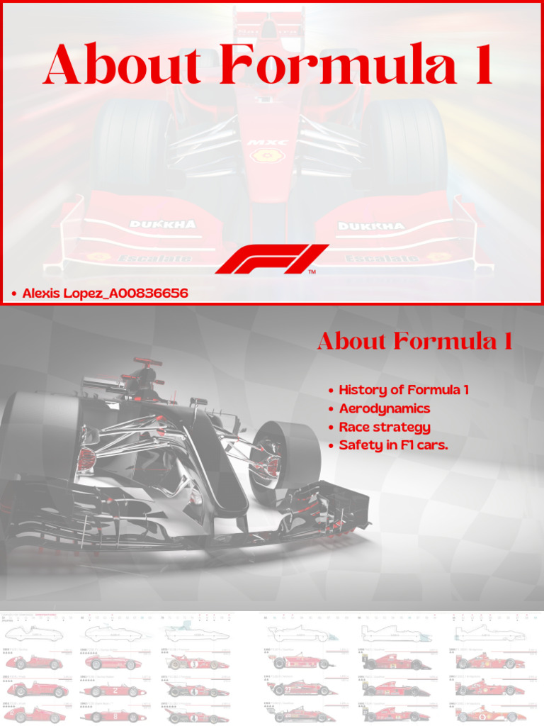 AboutF1 Alexis | PDF | Formula One | Technology & Engineering