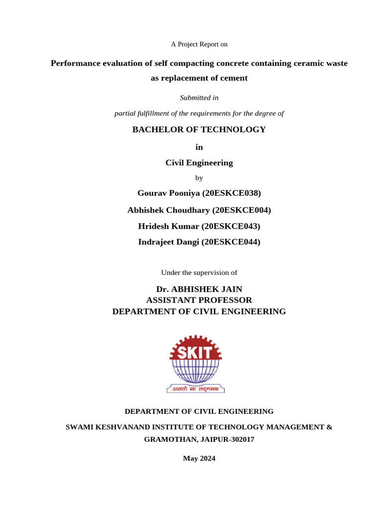 Project Presentation Main 2024 | PDF