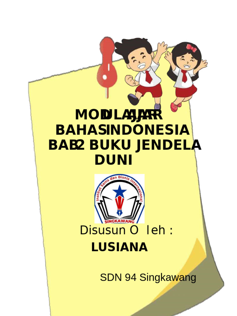 Modul Ajar Bin Kls 5 SDN 94 SKW | PDF