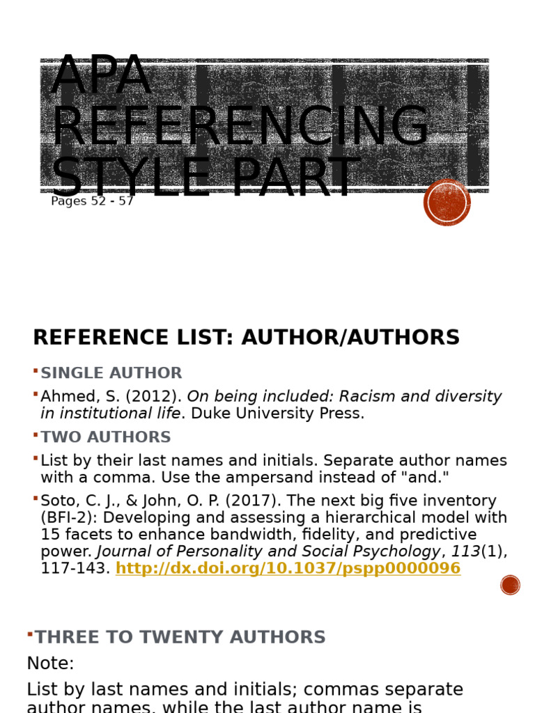 APA - Book, Journal, Newspaper & Website | PDF