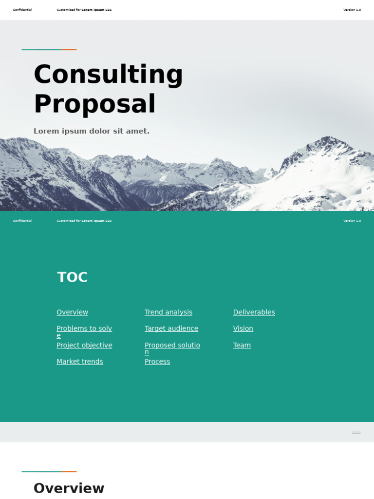 Consulting Proposal | PDF