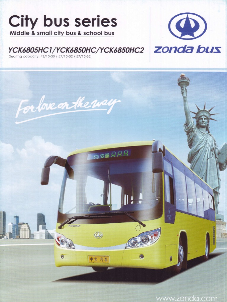 City Bus Series (Middle & Small City Bus & School Bus) | PDF | Luxury ...
