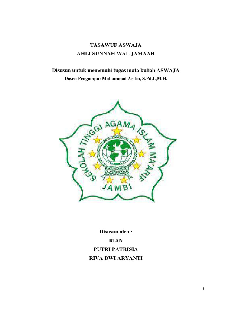 40 Makalah Tasawuf Aswaja | PDF