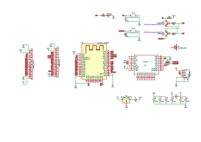 Esp 32 Schematic | PDF