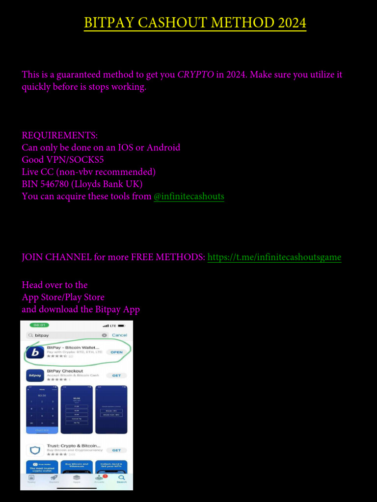 Bitpay Method 2024 | PDF