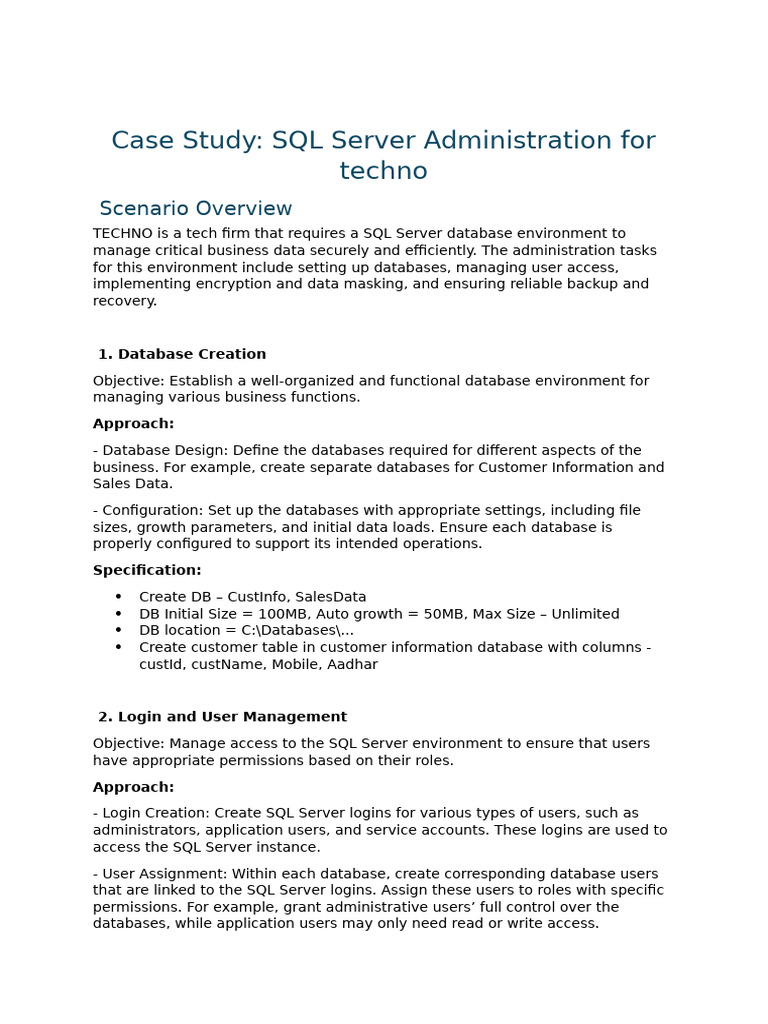 Case Study 1 | PDF