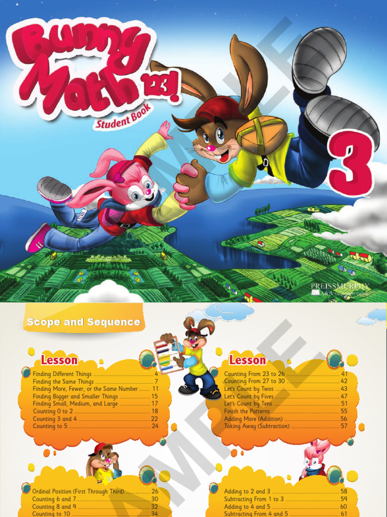 Bunny Math SB 3 | PDF