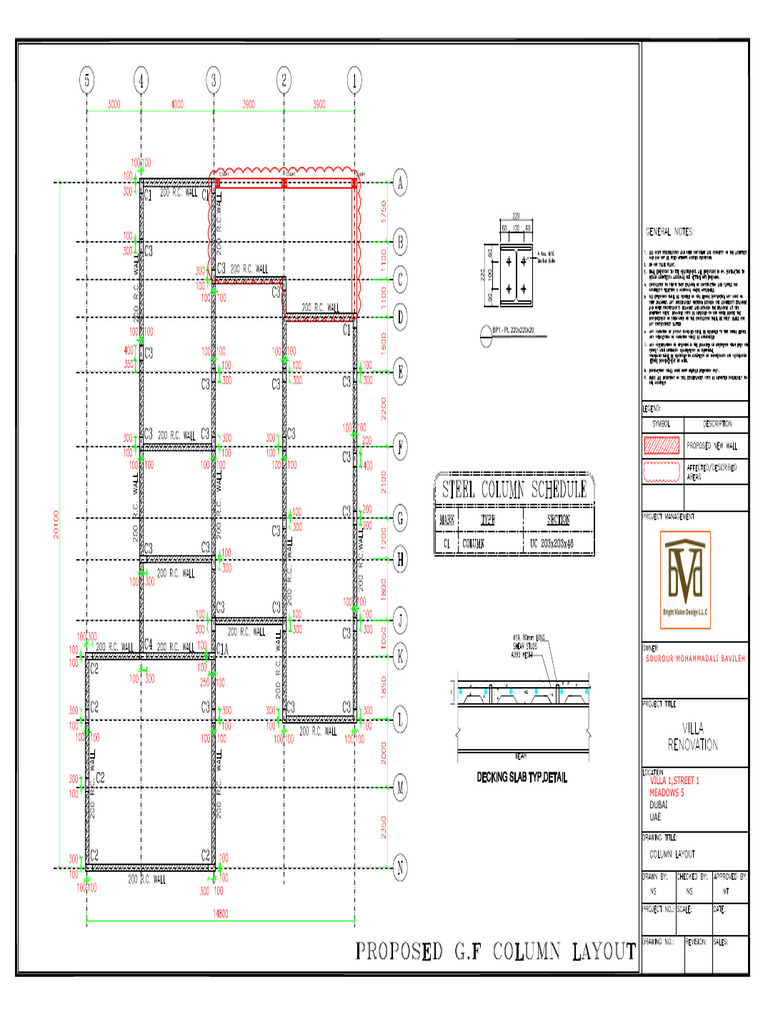 Structural Drawings | PDF