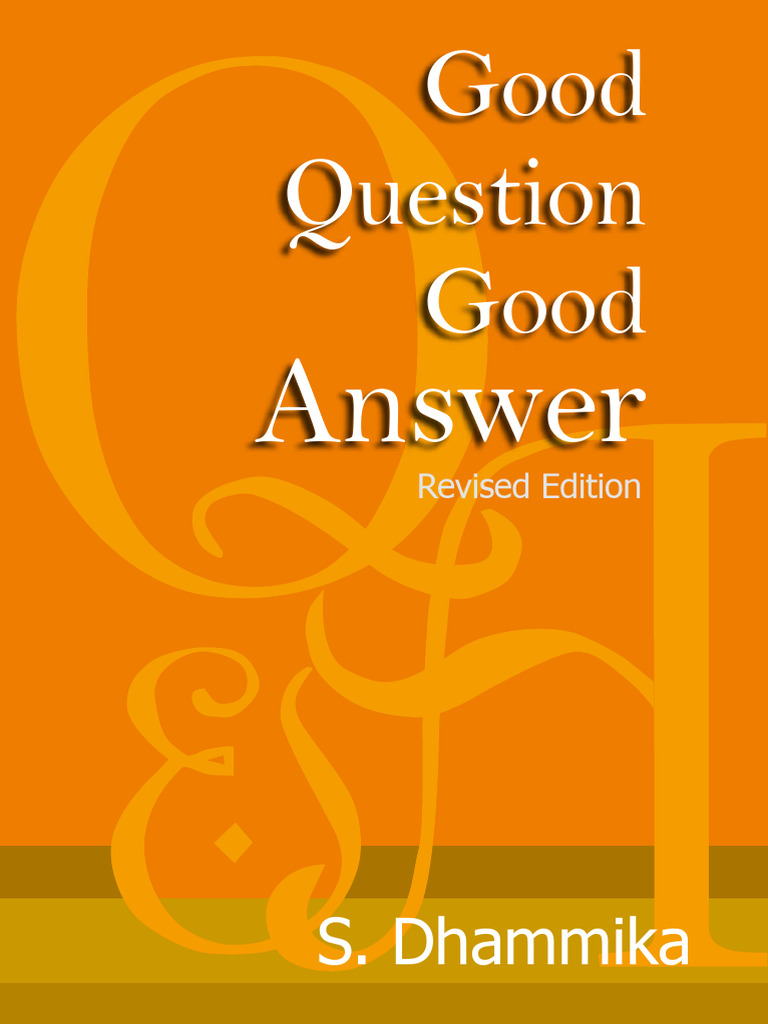 Goodquestiongoodanswer (Orange) | PDF