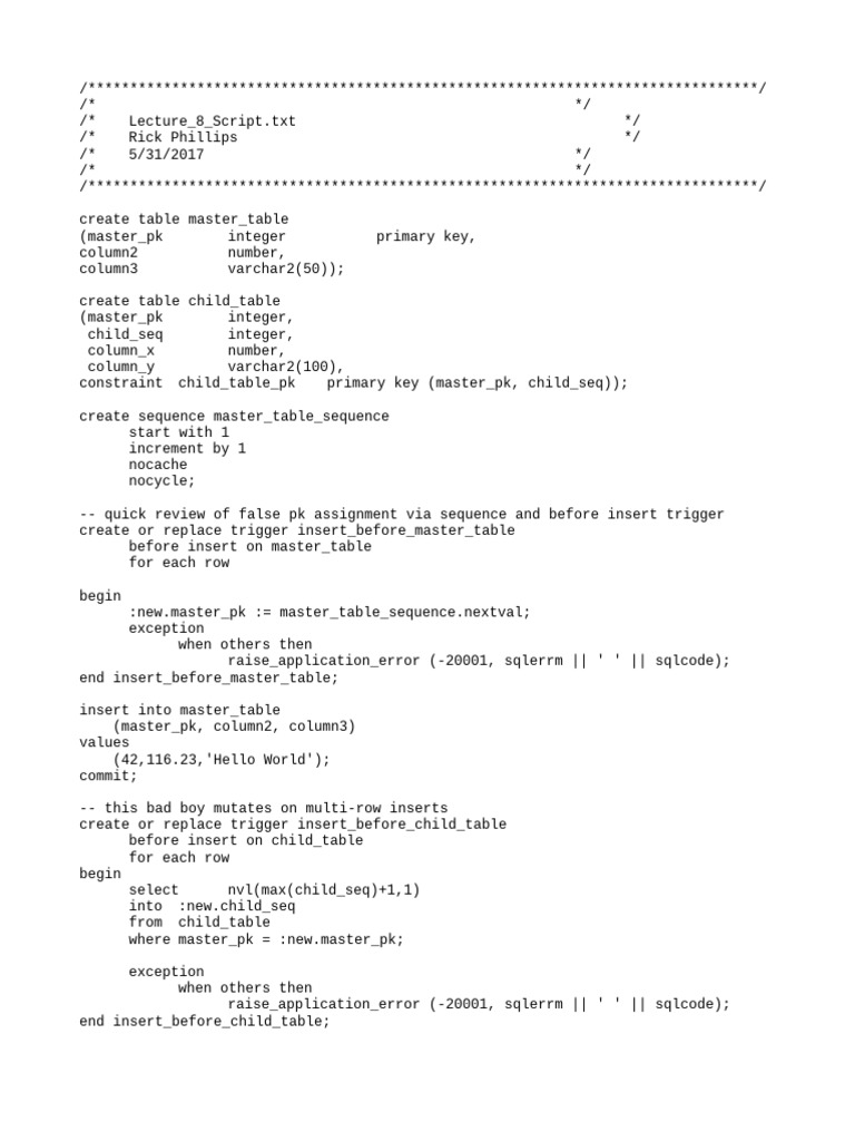 Lecture 8 Script | PDF