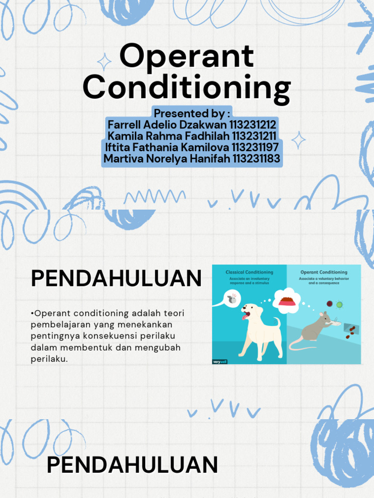 Operant Conditioning | PDF