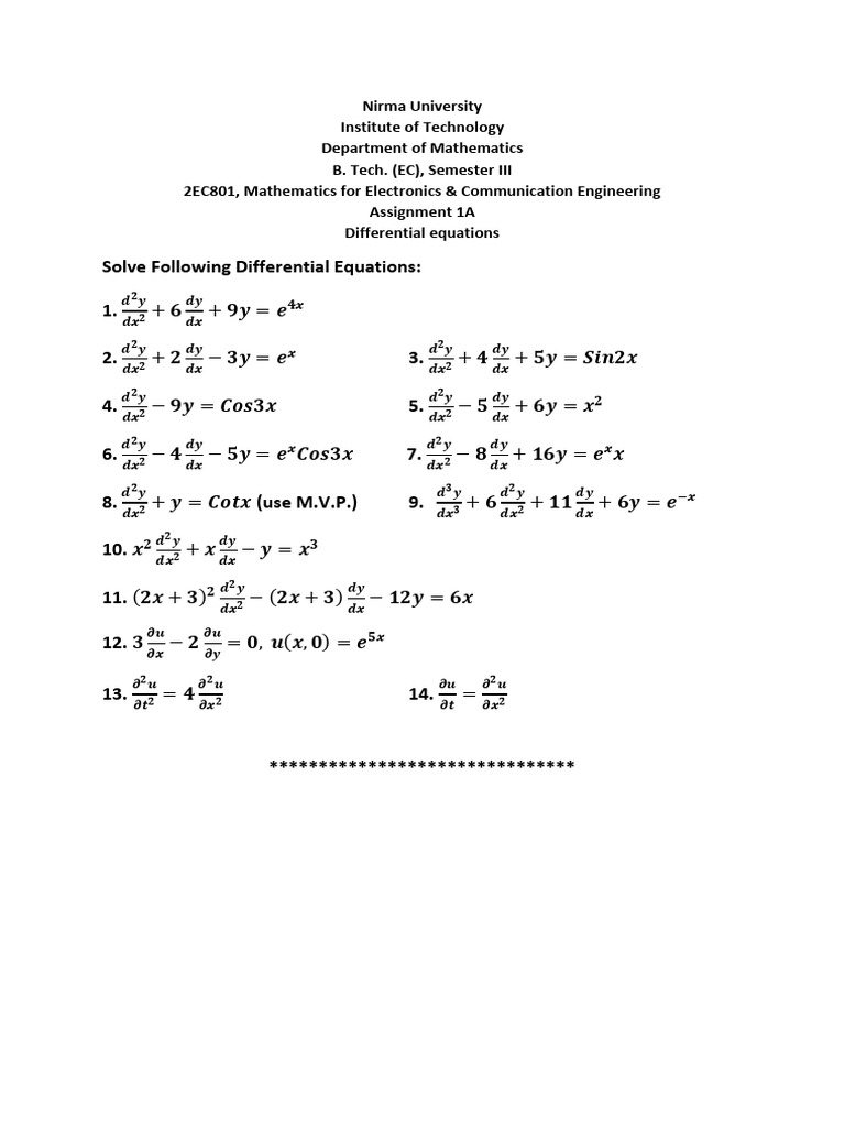 Assignment 1A - MEC | PDF