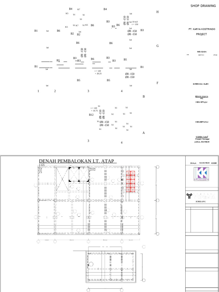 Lantai Atap (1) (1) | PDF